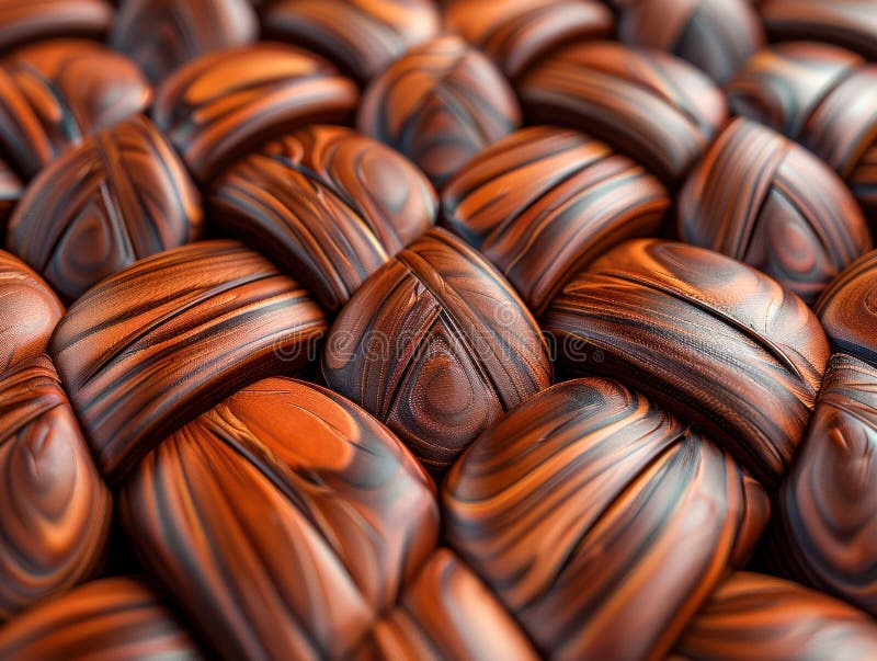 Intricate Hardwood Pattern Interlocking Design, Woven Wood Texture ...