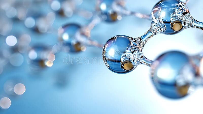 Exploring Water Molecule Structure with Crystal Clear Details and ...