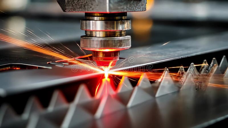 Laser Cutting Precision stock video. Video of technology - 378365083