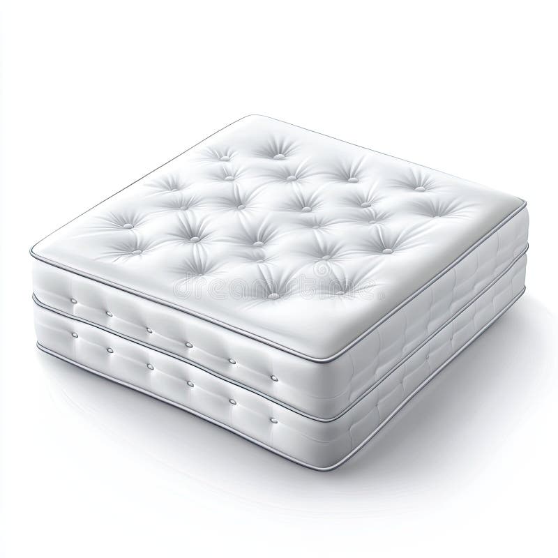 Luxury Mattress Render stock illustration. Illustration of foam - 385709444
