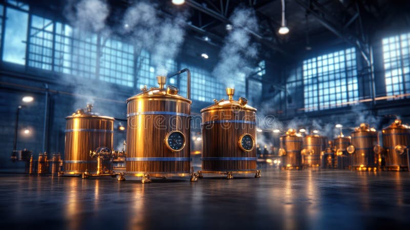 Brandy Production Machinery and Equipment for Industrial Use Stock ...