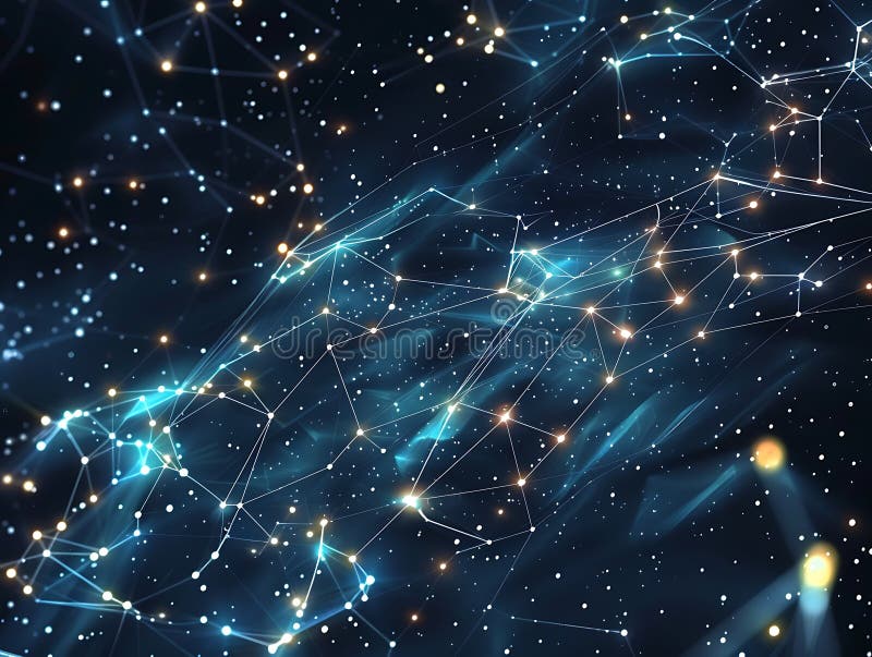 Celestial Map Stars Abstract Background Cosmic Space Exploration Art ...