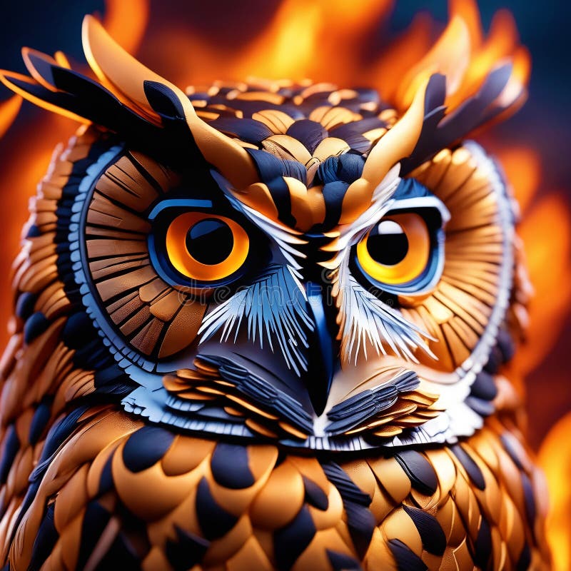 Mesmerizing Vortex of Fire Featuring a Hyper-detailed Art ...