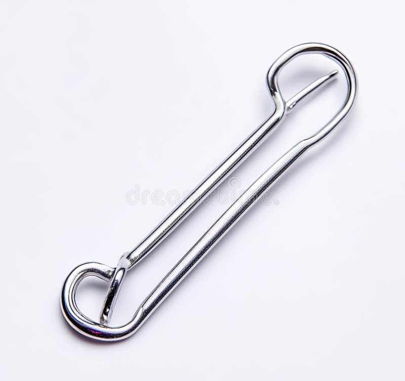 Metal Clip: AI- stock illustration. Illustration of clip - 385709090