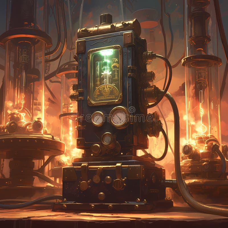 Steampunk Dial Stock Illustrations – 445 Steampunk Dial Stock ...