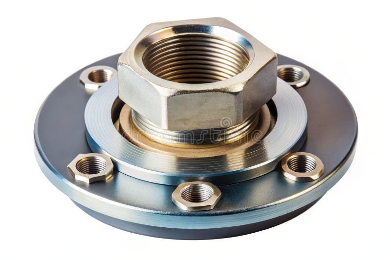 Flanged Pipe Connection with Conical Surface and Rubber Gasket for ...