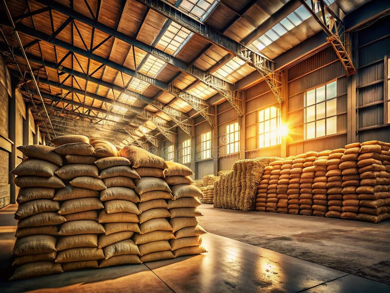 Secure Construction Material Storage a Robust Stack of Sandbags in an ...