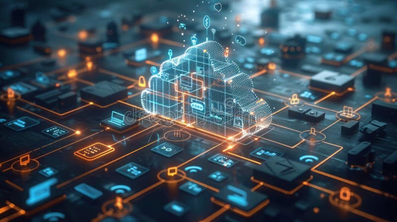 Connected Cloud Computing Devices in Data Center with IoT Smart Home ...