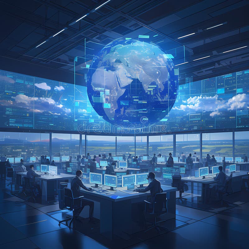 Emergency Operations Center Stock Illustrations – 148 Emergency ...