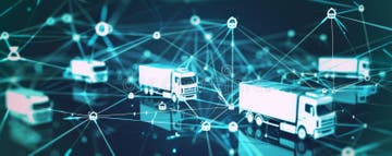 Smart Fleet Management System Visualized with Connected Trucks on ...