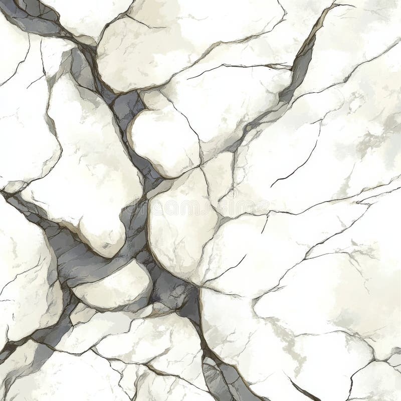 Natural Marble Pattern with Cracks Detailing Organic Texture Surface ...