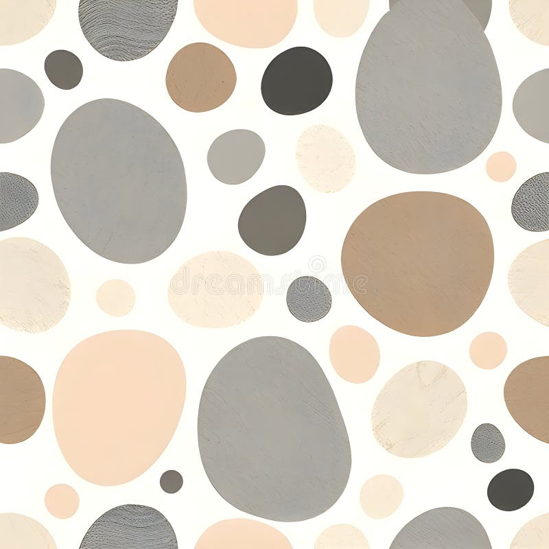 A Multicolored Pebble Abstract Pattern Set Against a White Background ...
