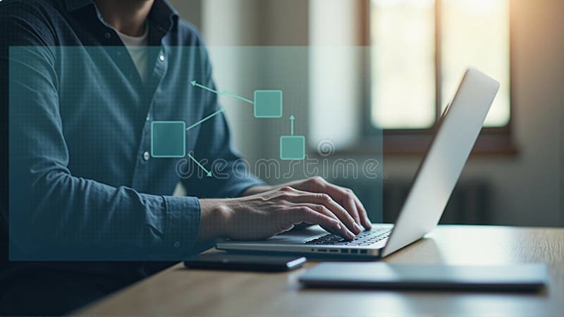 Digital Mastery: Unlock the Future with Advanced Coding Skills Stock Illustration - Illustration ...