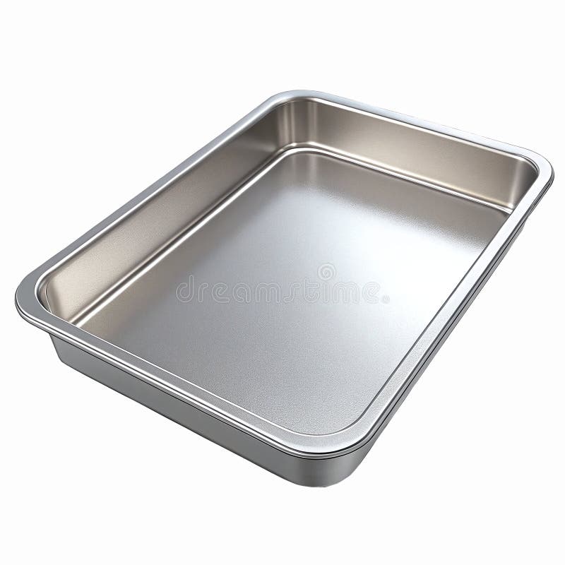 Rectangular Stainless Steel Baking Tray for Cooking and Roasting with ...