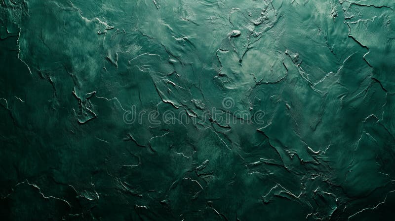 Rich Emerald Textured Surface with Organic Cracks and Smooth Patterns ...