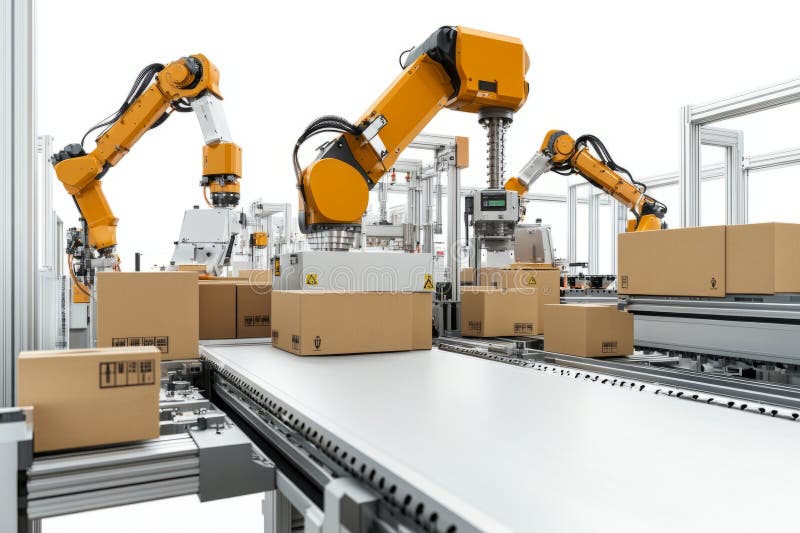 Advanced Robotics Optimize Packaging Lines in a Modern Facility ...