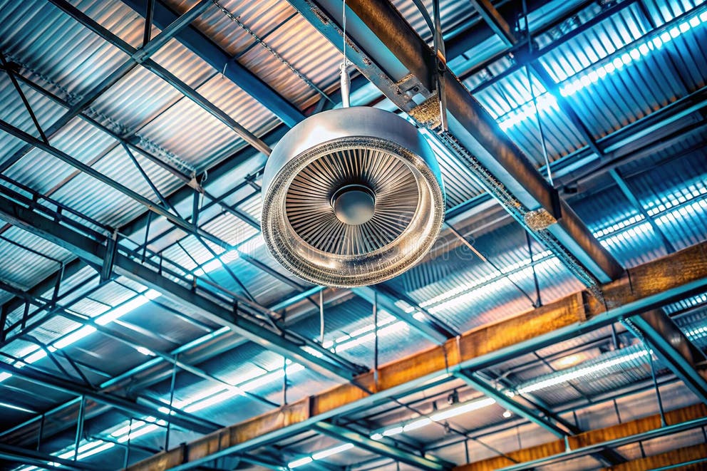 Robust Industrial Ventilation System Round Anemostat and Galvanized ...
