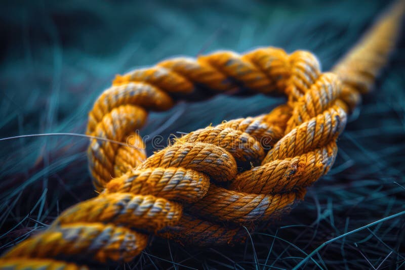 Rustic Lasso Rope for Western Themed Designs and Decorations Stock ...