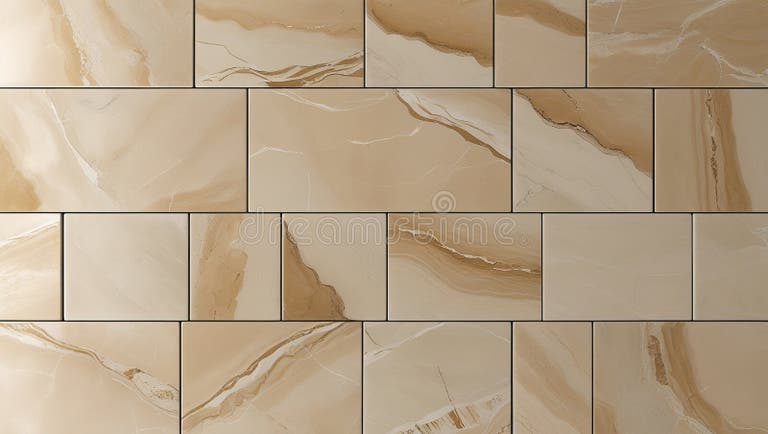 Textured Beige Ceramic Tile Wall Pattern for Flooring or Interior ...