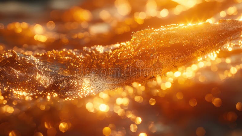 Shimmering Gold Light Effect Set for a Glowing and Radiant Look Stock ...