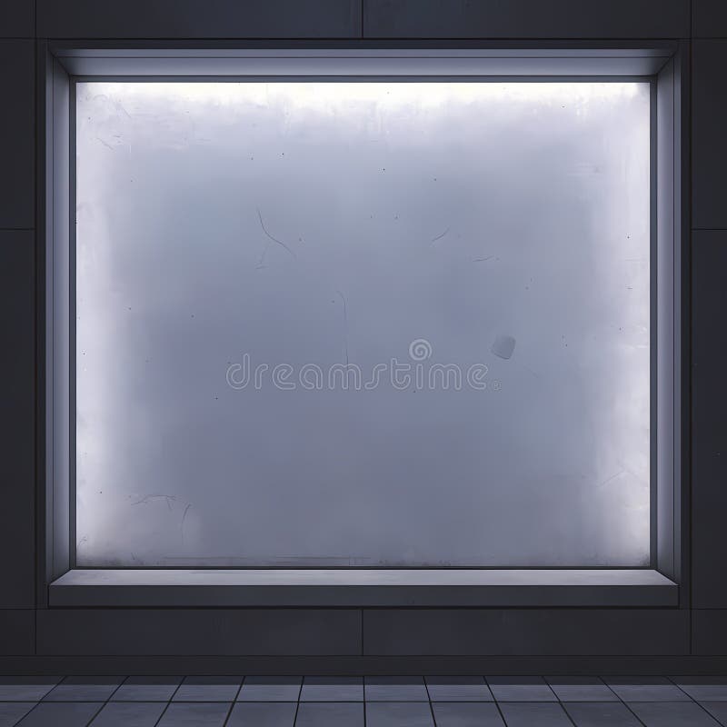 Modern Light Box Display stock illustration. Illustration of design ...