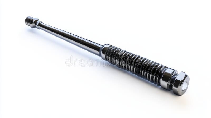 This Image Showcases a Sleek Metallic Tool Designed for Precision. Its ...