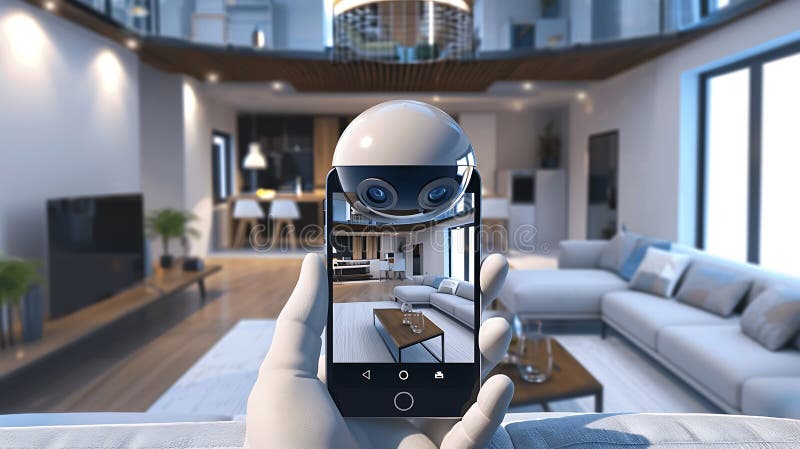 Robot, Camera Outline Icon. Signs and Symbols Can Be Used for Web, Logo ...