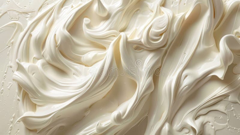 Smooth White Cream Texture Background Stock Illustration - Illustration ...