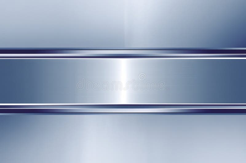 Abstract Metallic Grey Background with Horizontal Lines Stock ...