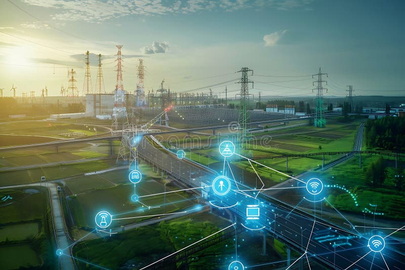 High-Level Signal Distribution System with Advanced Technology Stock ...