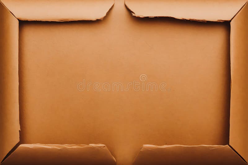 A Rustic, Textured Brown Frame Background Stock Illustration ...