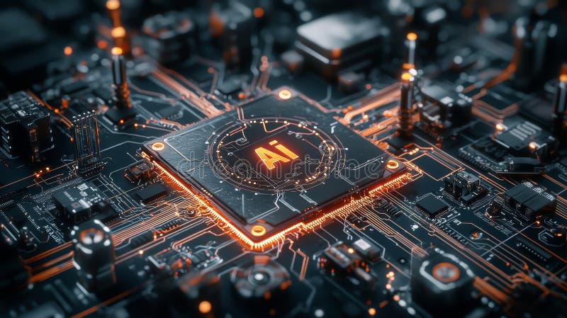 Exploring the Future of Technology: the Glowing AI Processor and Its ...