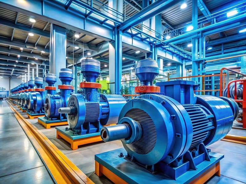 HighEfficiency Industrial Centrifugal Pumps and Induction Motors ...