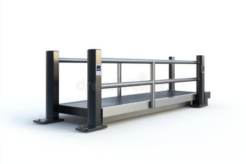 A Sleek and Modern Loading Dock Platform Designed for Efficiency ...