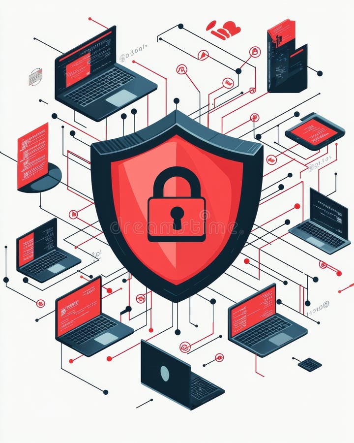 Exploring the Importance of Cybersecurity Illustrated by a Symbolic Red ...