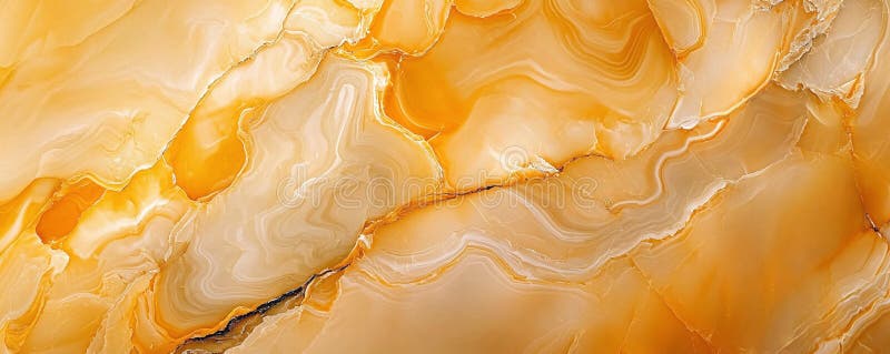 This Image Showcases a Stunning Abstract of Orange and Cream Hues in ...
