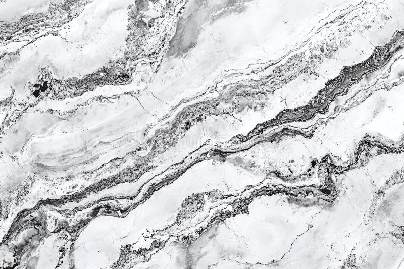 Black and White Marble Stone Texture with Natural Veins and Abstract ...