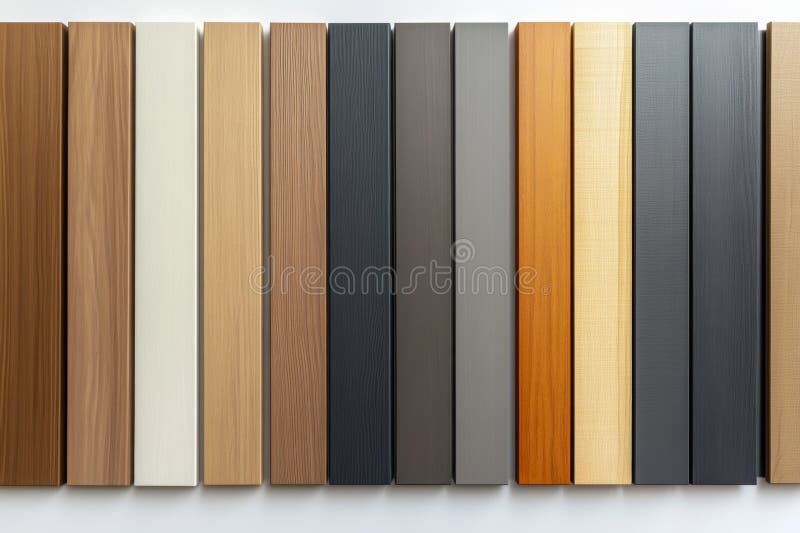 Gradient Cladding Boards Collection Stock Illustration - Illustration ...