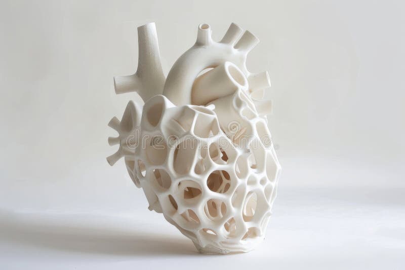 Intricate Geometric Heart Formation Stock Illustration - Illustration ...