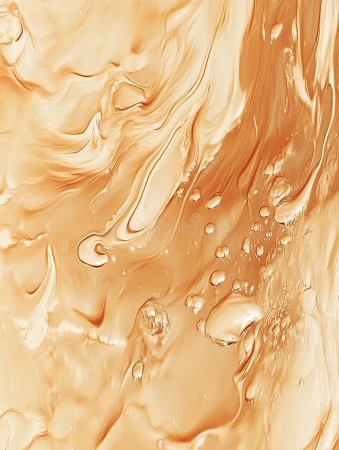 Swirling Beige Texture with Fluid Organic Patterns and Subtle Light ...
