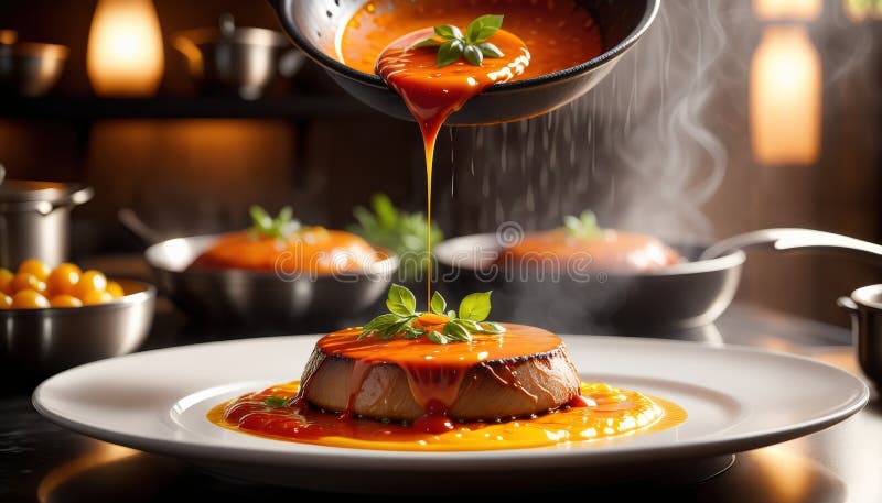 The Culinary Magic of Tomato Sauce: a Masterful Cooking Performance ...
