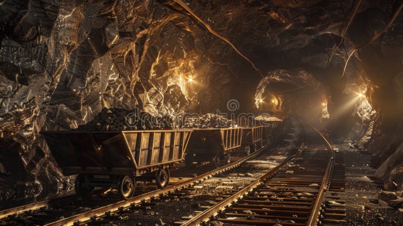 Loaded Mine Carts Stock Photos - Free & Royalty-Free Stock Photos from ...