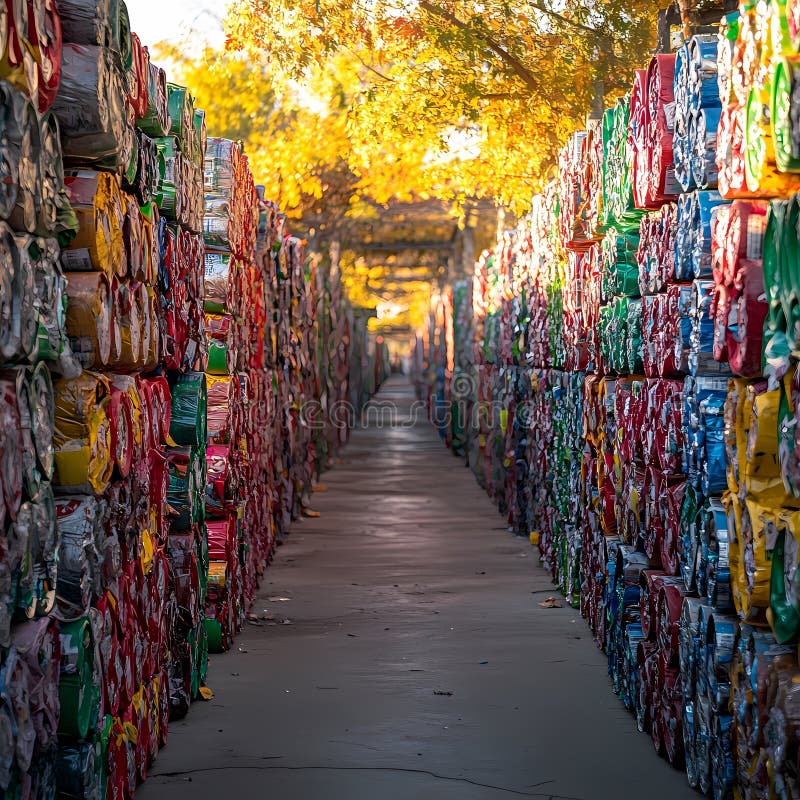 Innovative Waste Management Solutions Stock Illustration - Illustration ...