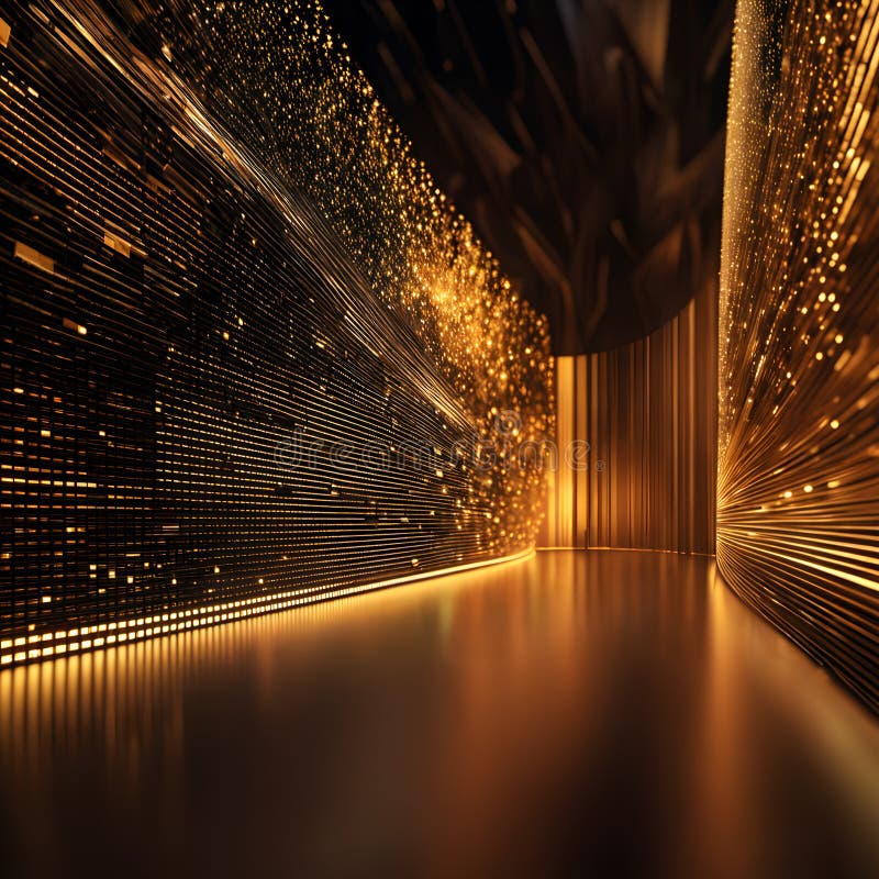 A Quantum Technology Background - with Copy Space. Stock Image - Image ...