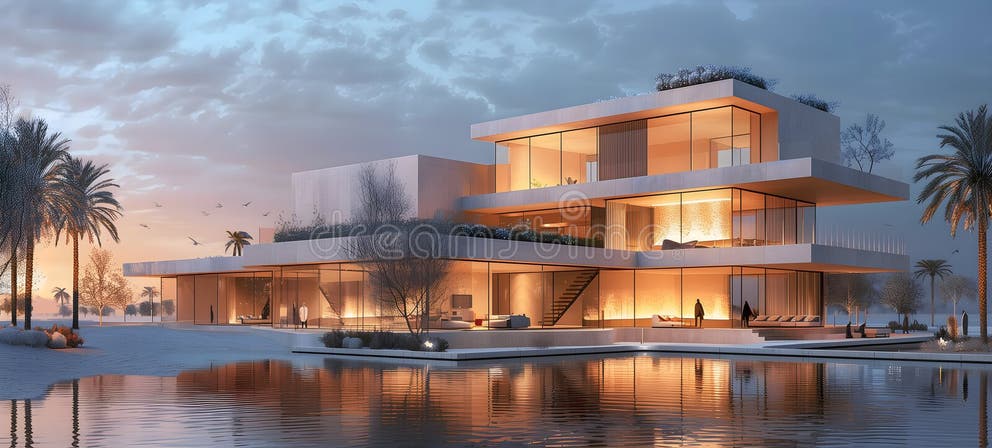 Futuristic Architecture in the Desert – Sustainable Timber House with ...