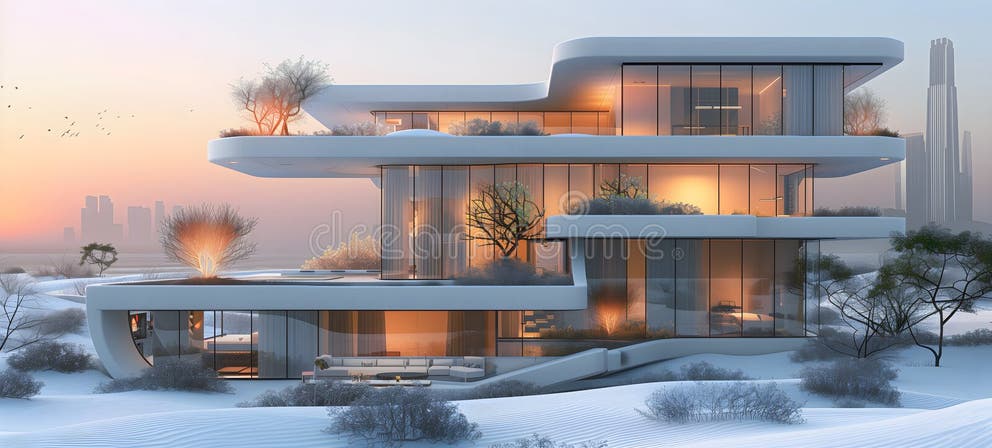 Futuristic Architecture in the Desert – Sustainable Timber House with ...