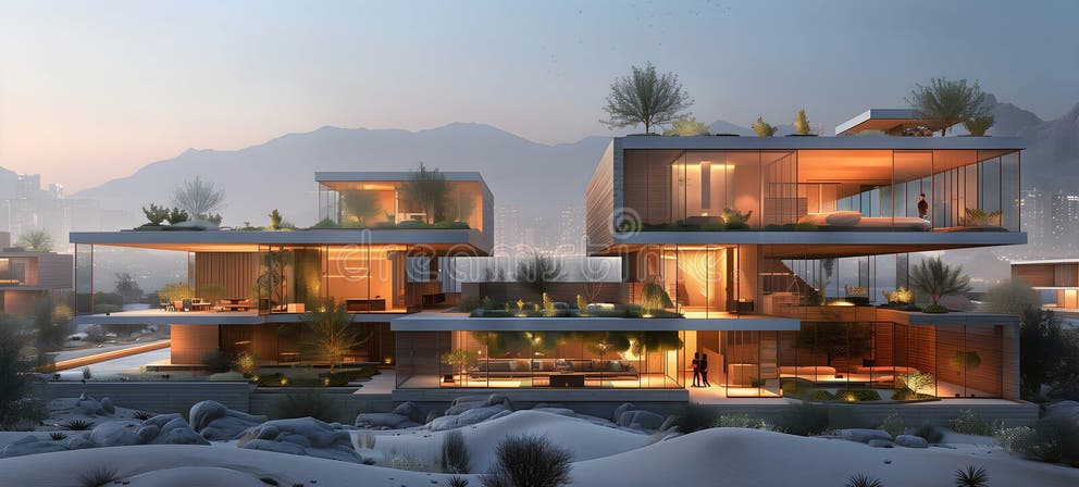 Futuristic Architecture in the Desert – Sustainable Timber House with ...