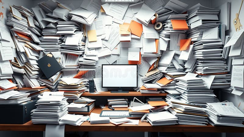 Conquering the Chaos a Visual Guide To an Overwhelmed Workspace and ...