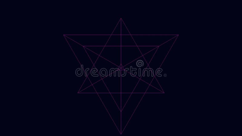 Intricate Geometric Star Pattern on a Striking Purple Background Stock ...