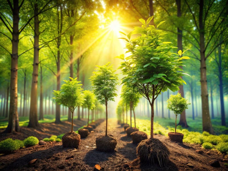 Cultivating a Sustainable Future Reforestation Efforts Revitalize Rural ...